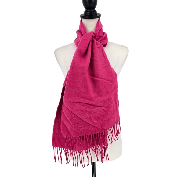 Vintage | Accessories | Vintage Luxury 0 Cashmere Scarf Made In ...